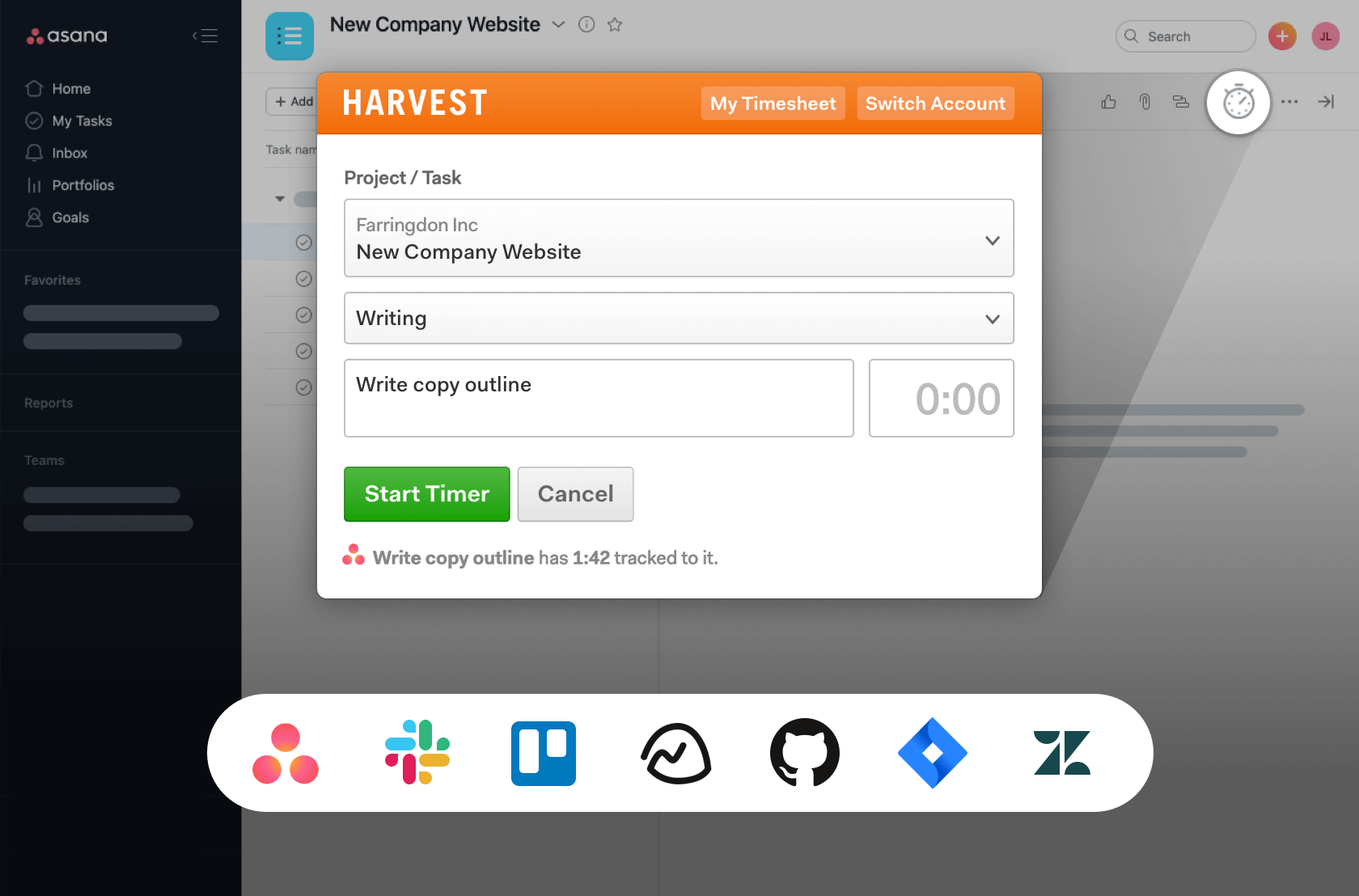 Harvest Features | Time Tracking Features