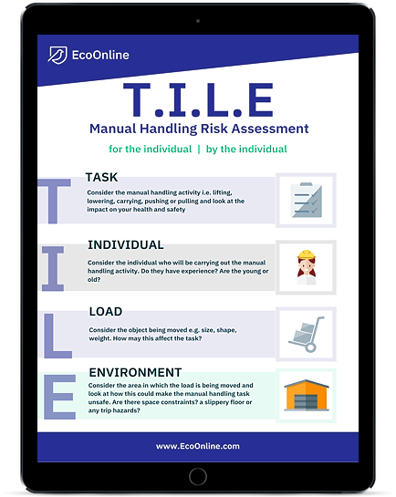 TILE Manual Handling Risk Assessment | EcoOnline