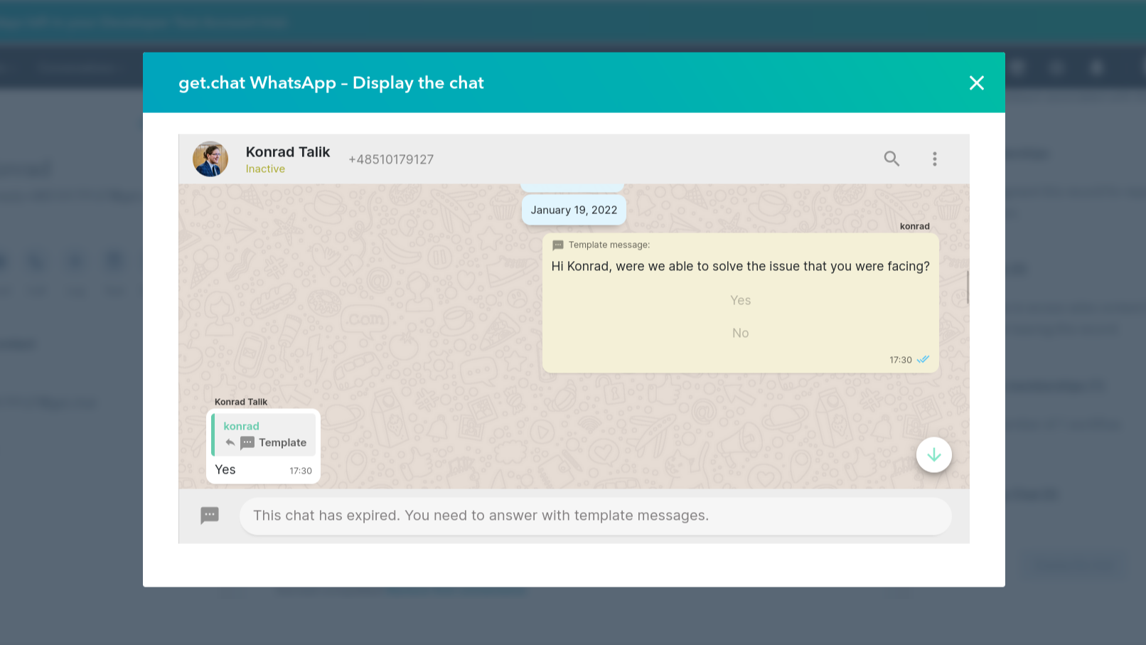 get.chat HubSpot Integration | Connect Them Today