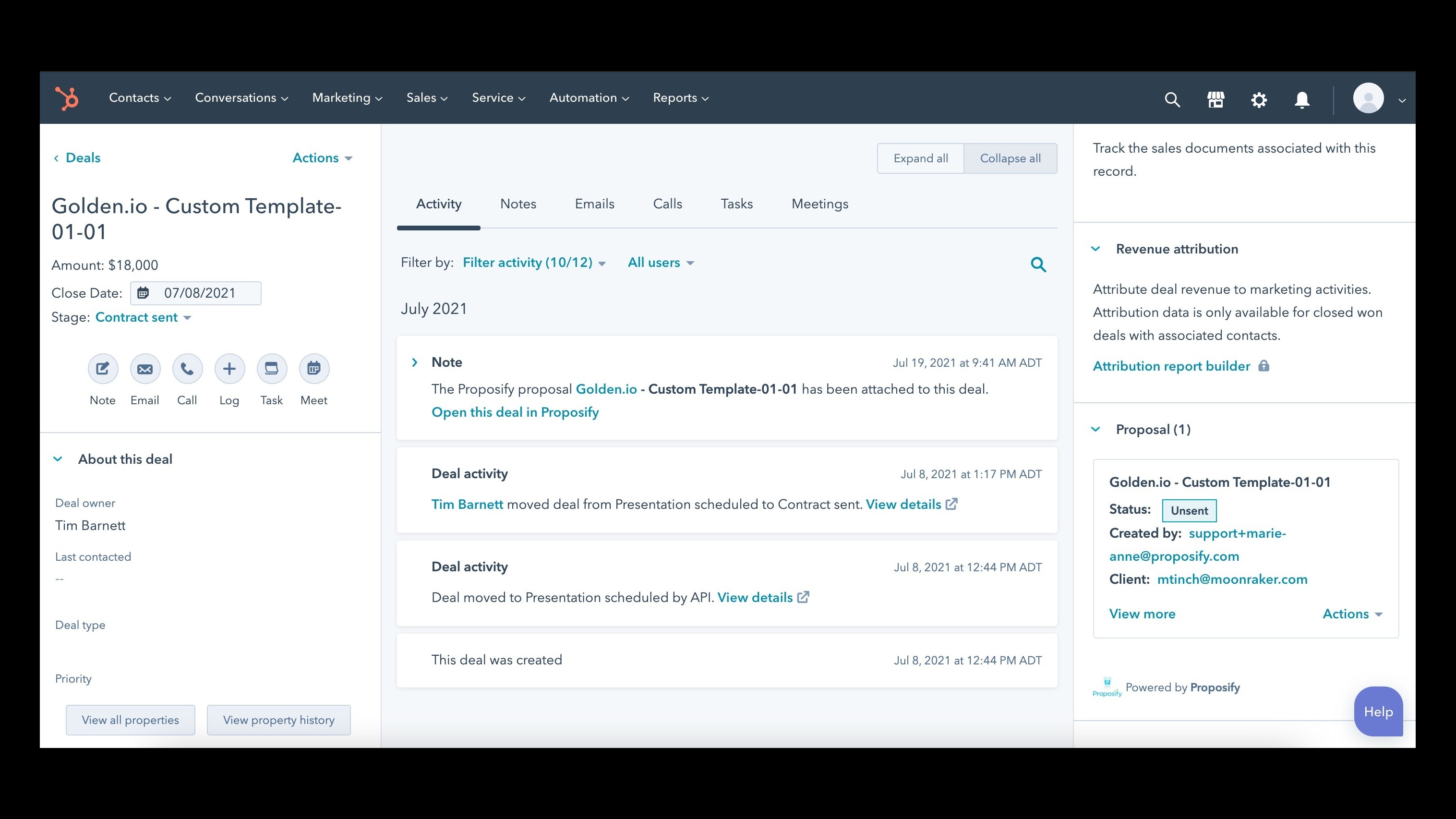 Proposify HubSpot Integration | Connect Them Today