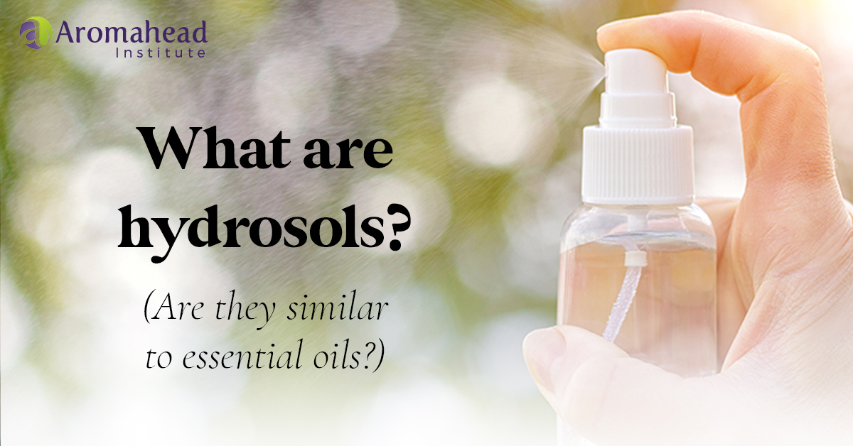 What are hydrosols?