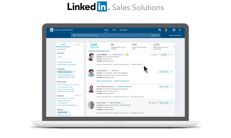 Linkedin Sales Navigator: scopri quali vantaggi può offrirti! - MC BLOG