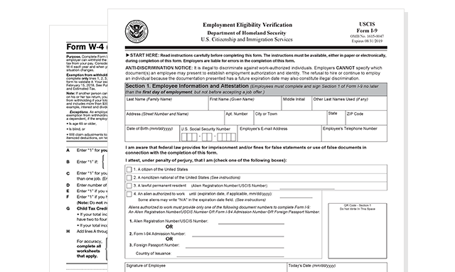 I 9 Employment Verification Form Completing Section 1, Employee