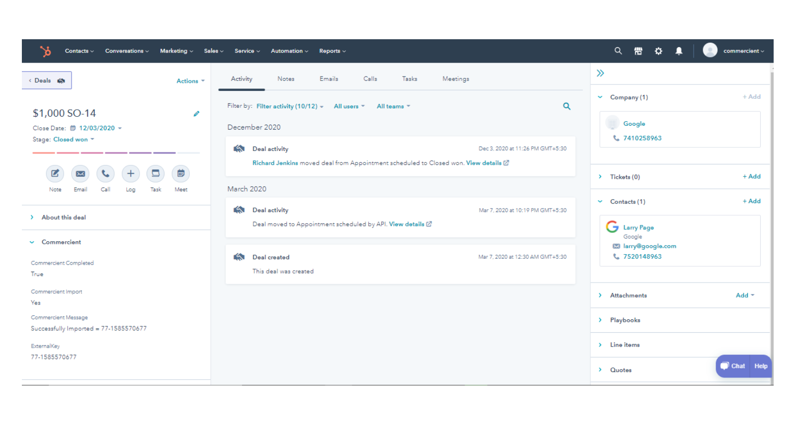 Commercient’s Epicor P21 SYNC HubSpot Integration | Connect Them Today