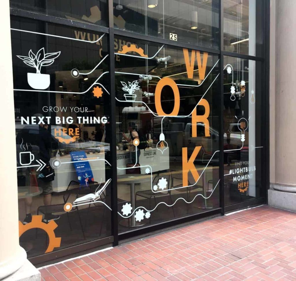 Decorative Window Film - Custom Designs in San Francisco Bay Area