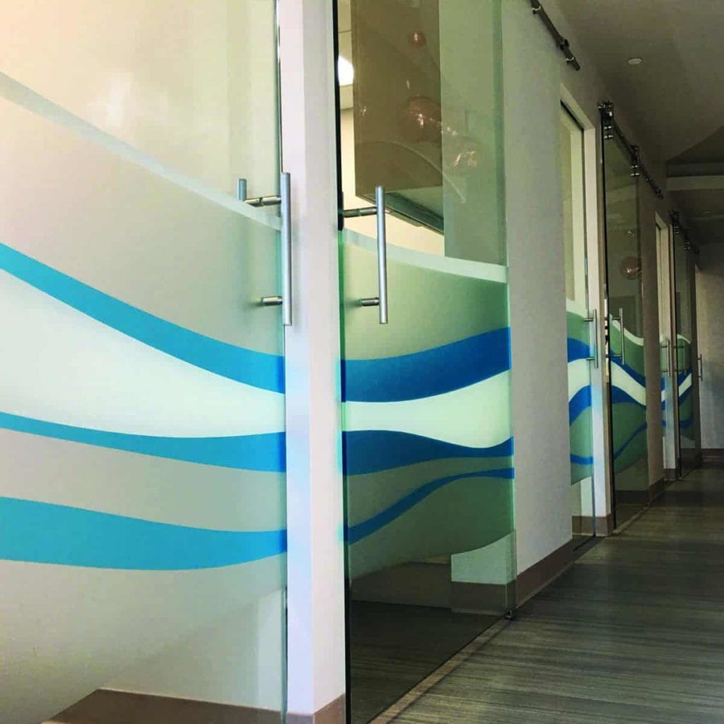 Decorative Window Film - Custom Designs in San Francisco Bay Area