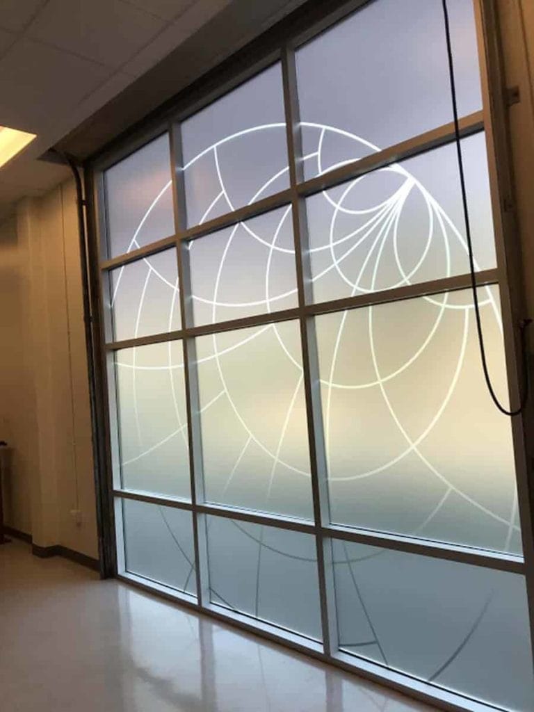 Decorative Window Film - Custom Designs in San Francisco Bay Area