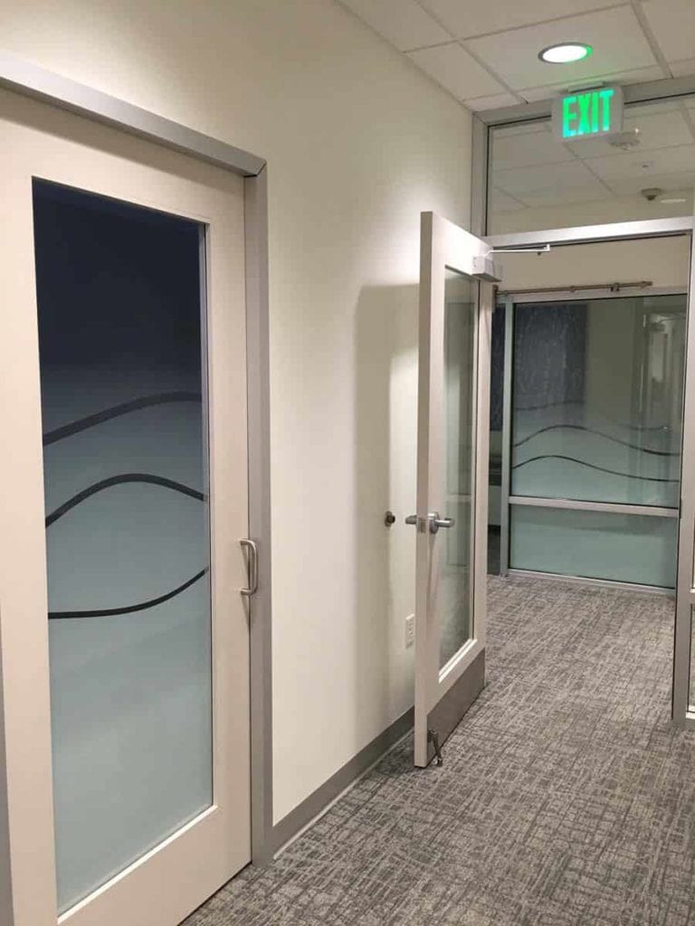 Decorative Window Film - Custom Designs in San Francisco Bay Area