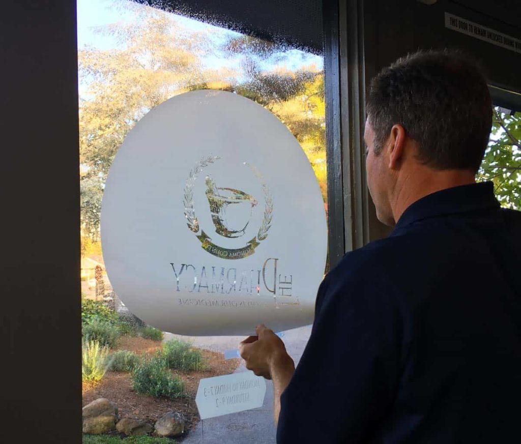 Decorative Window Film - Custom Designs in San Francisco Bay Area